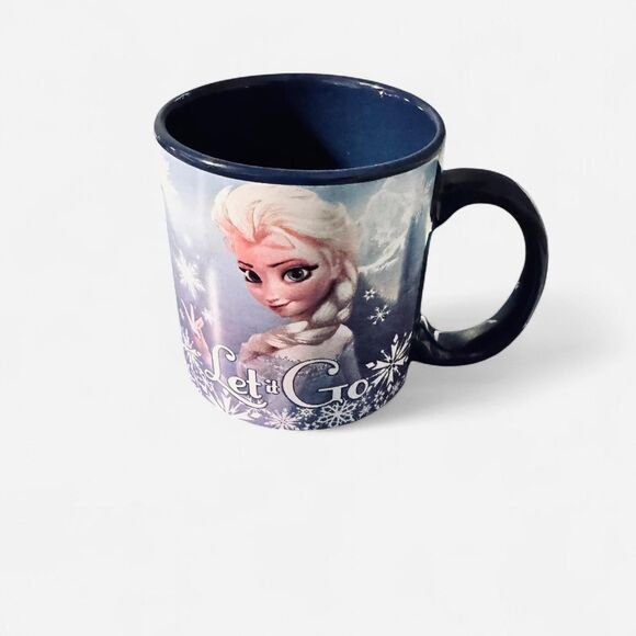 Disney | Kitchen | Disney Frozen Elsa 2oz Ceramic Large Mug Let It Go ...
